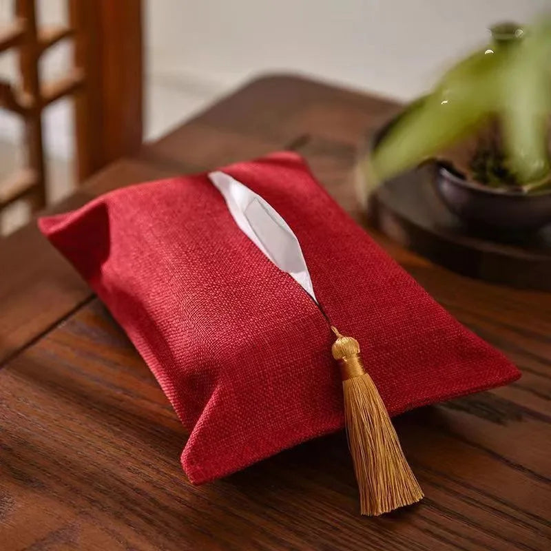 Liora Tassel Tissue Holder – Langston & Reed